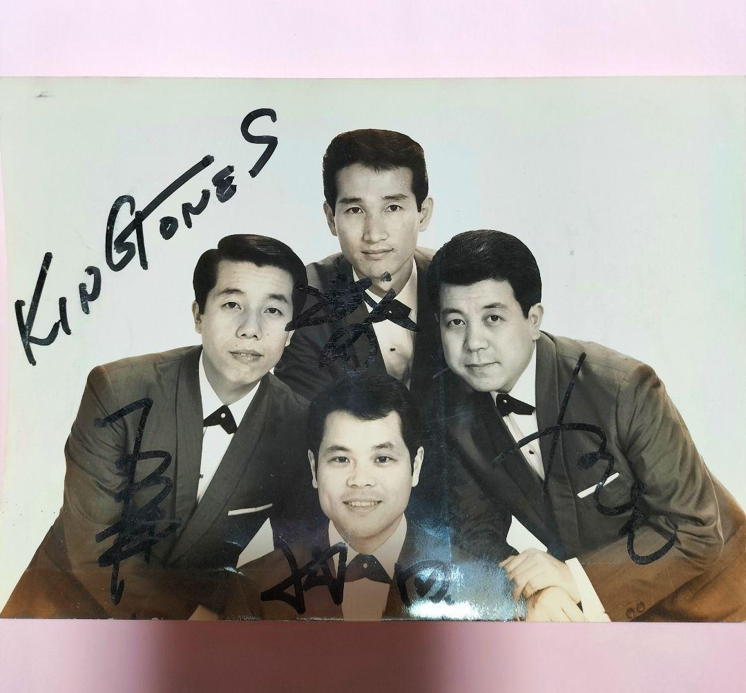 THE KINGTONES　ザ・キング・トーンズ　直筆サイン入り写真