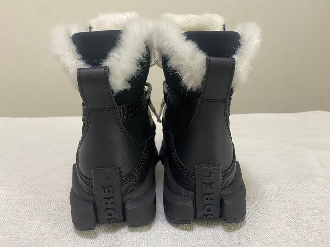【新品・未使用】SOREL（ソレル）ウィンターブーツ・ブラック・24cm