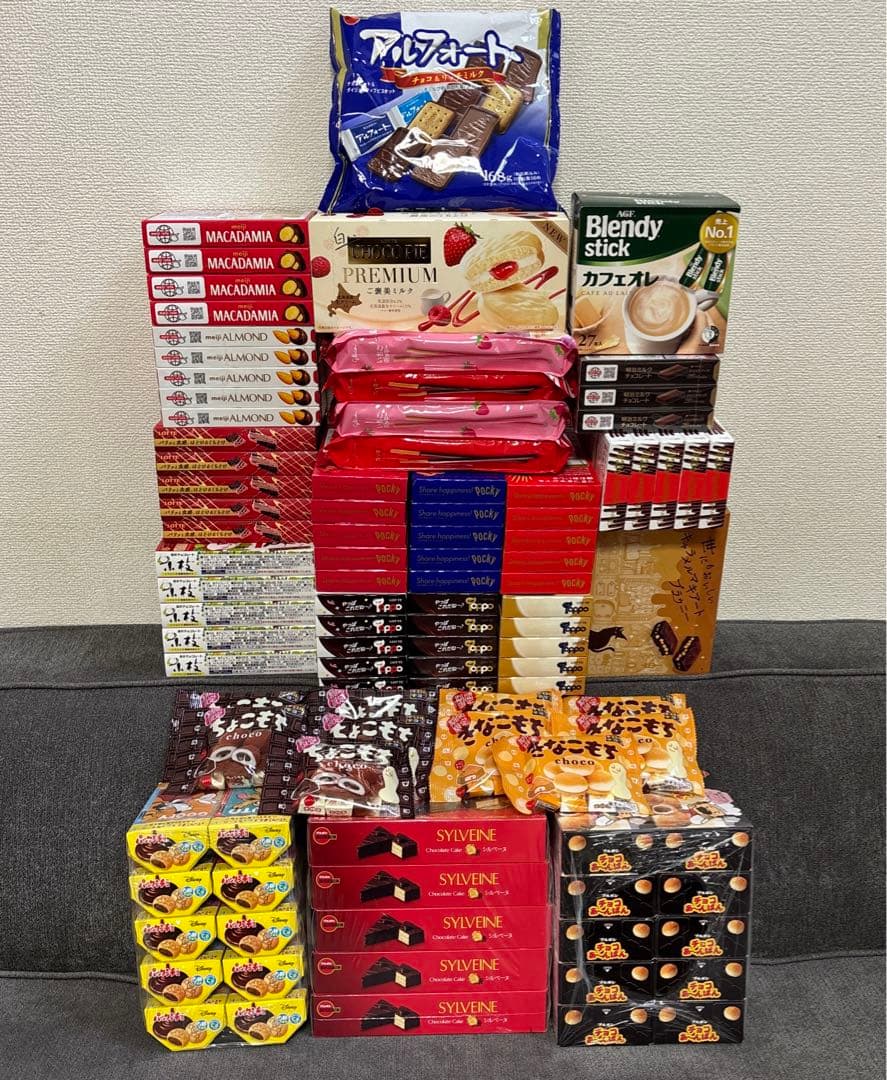トッポ・ポッキー・紗々・マカダミア他豪華チョコレート詰め合わせセット　③