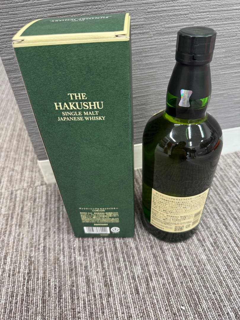 SUNTORY THE HAKUSHU 12年 シングルモルトウイスキー 箱入り