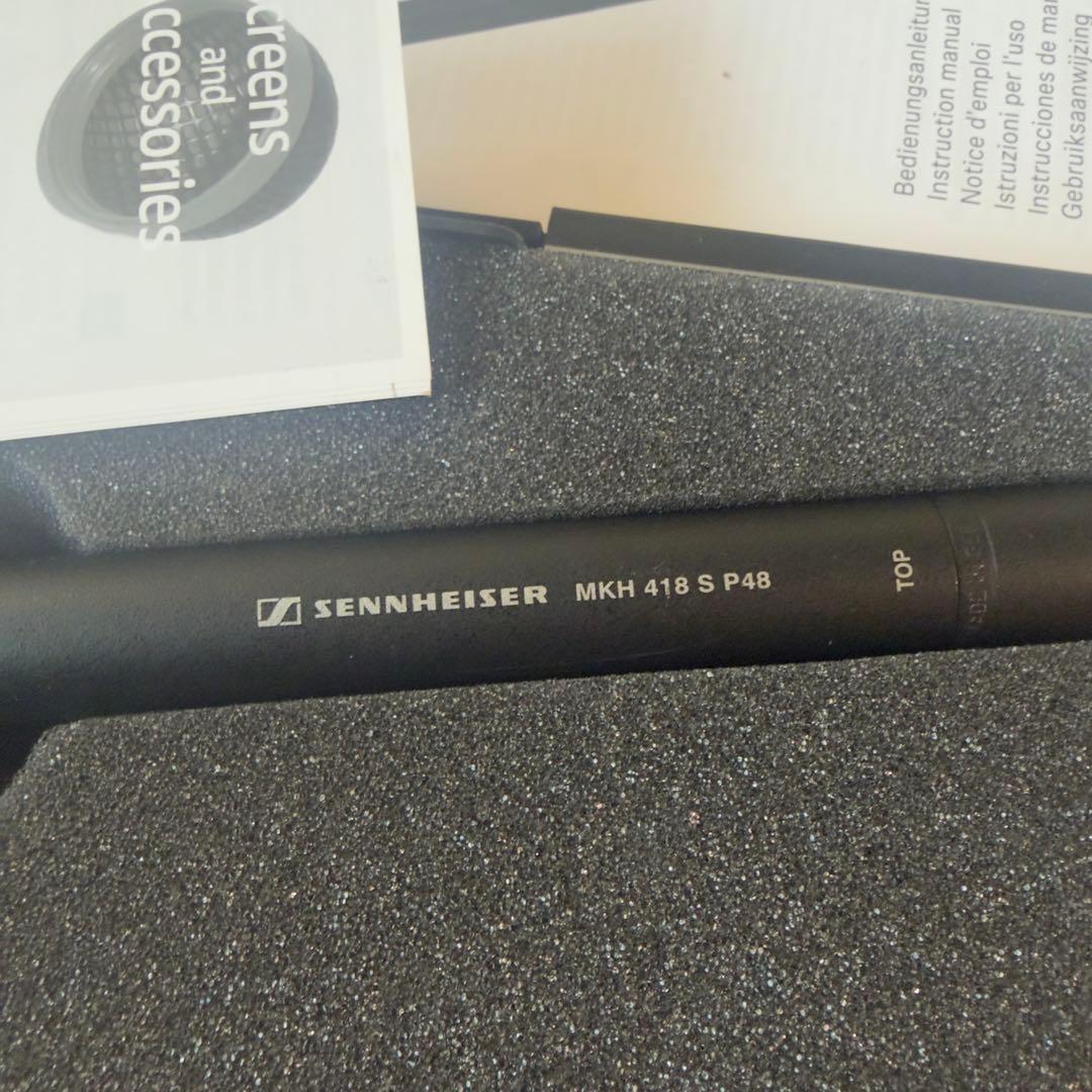 Sennheiser MKH 418 S P48 ショットガンマイク