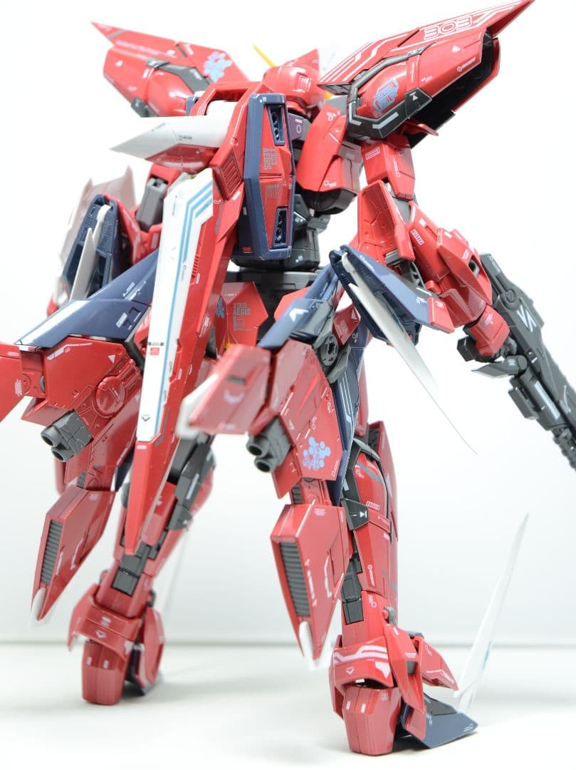 MG イージスガンダム オーブ仕様 塗装 完成品 バンダイ ガンプラ