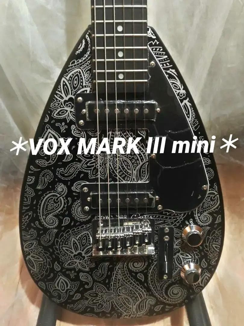 【新品同様】VOX MARK III mini＊ペイズリー柄 ミニギター