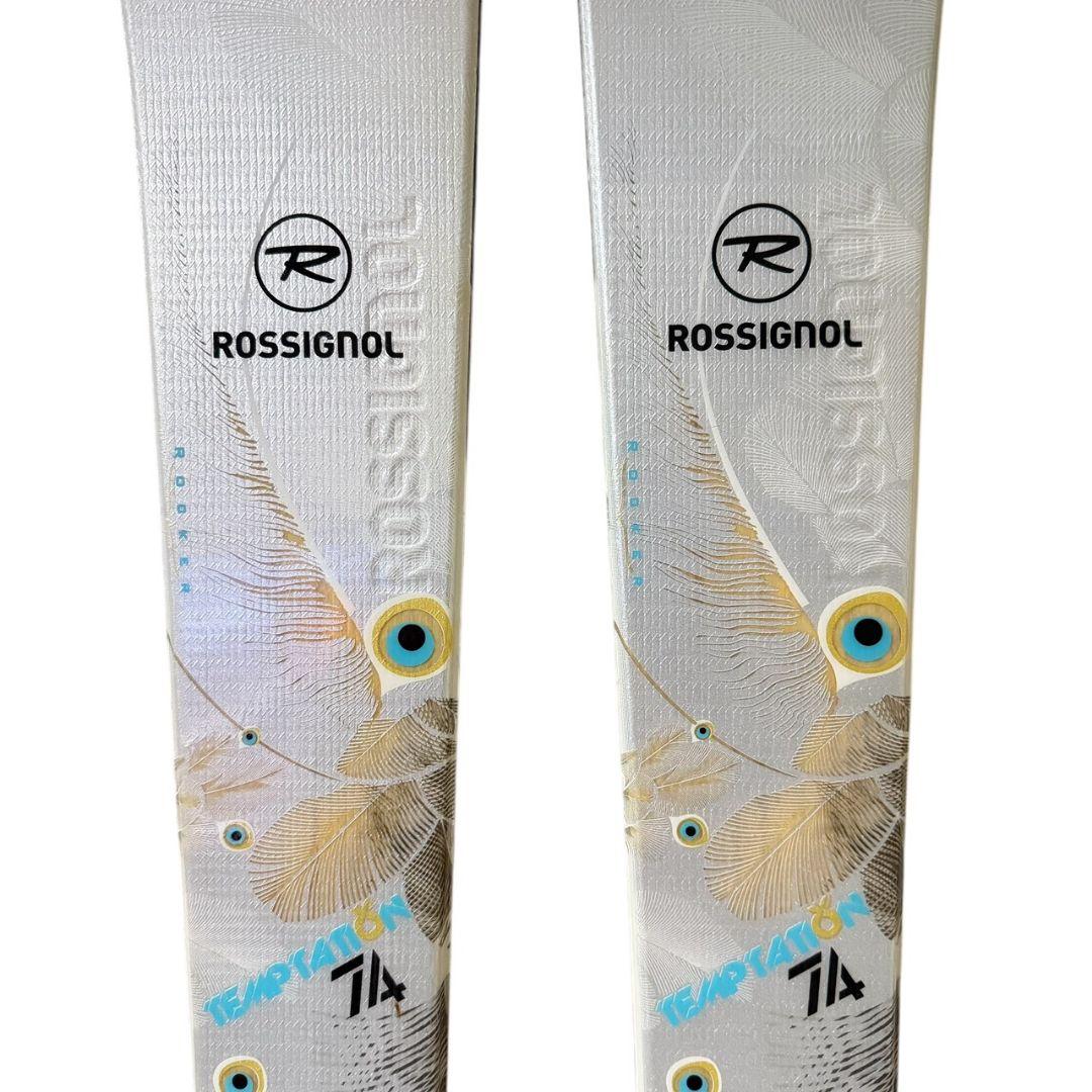 【ROSSIGNOL】希少　孔雀 TEMPTATION 74 スキー 146cm
