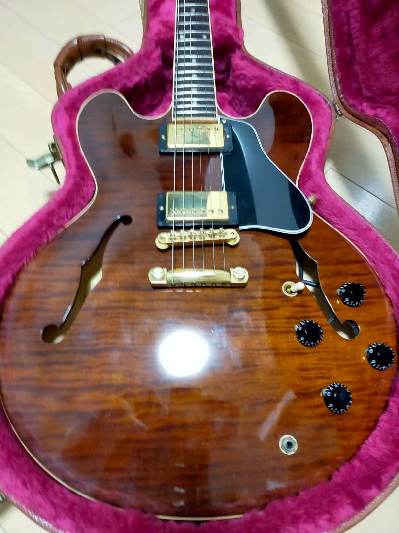 ギター Gibson ES-335 Reissue translucent brown
