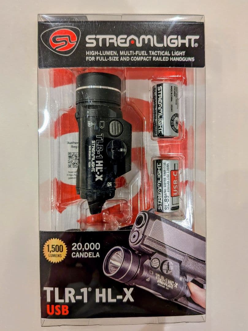 【美品】Streamlight TLR-1 HL-X USB充電対応