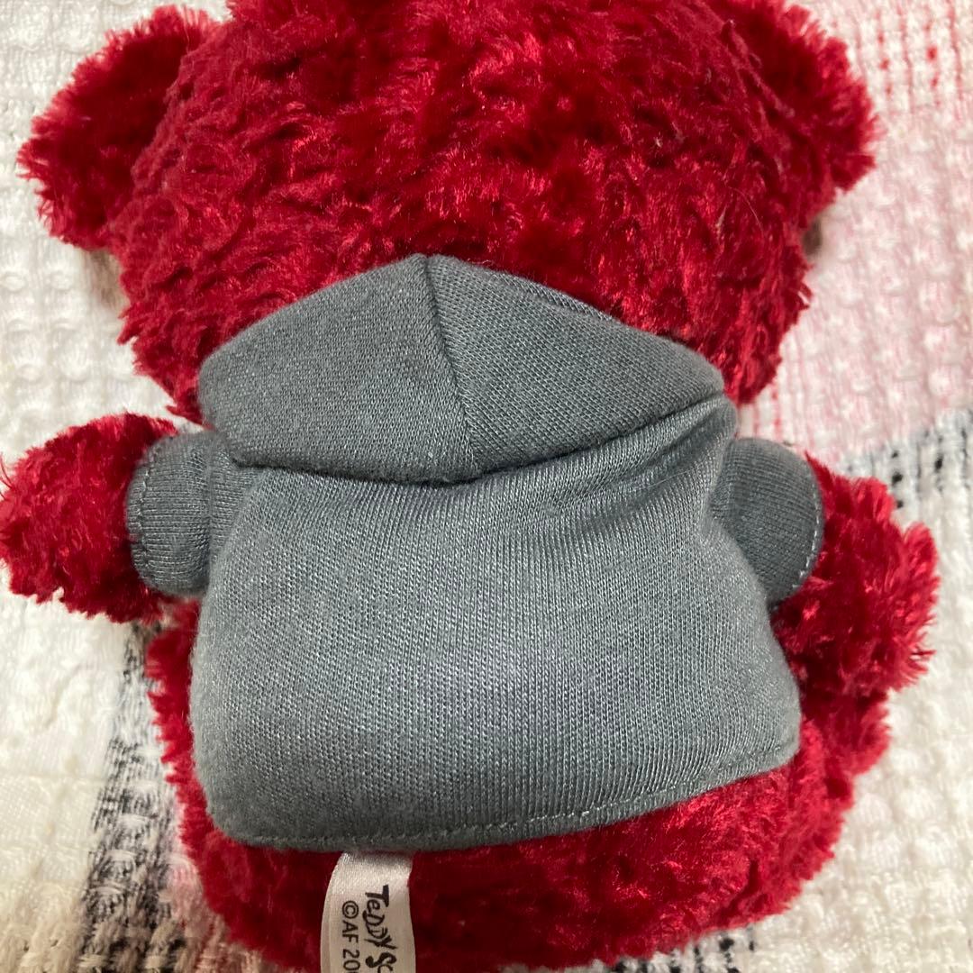 テディスケアズ Teddy Scares ぬいぐるみ　赤くま　中古品