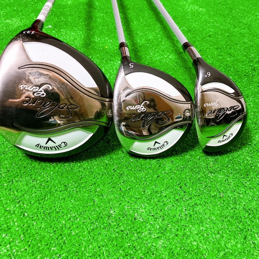 Callaway Solaire Gems レディースゴルフ ハーフセット 美品