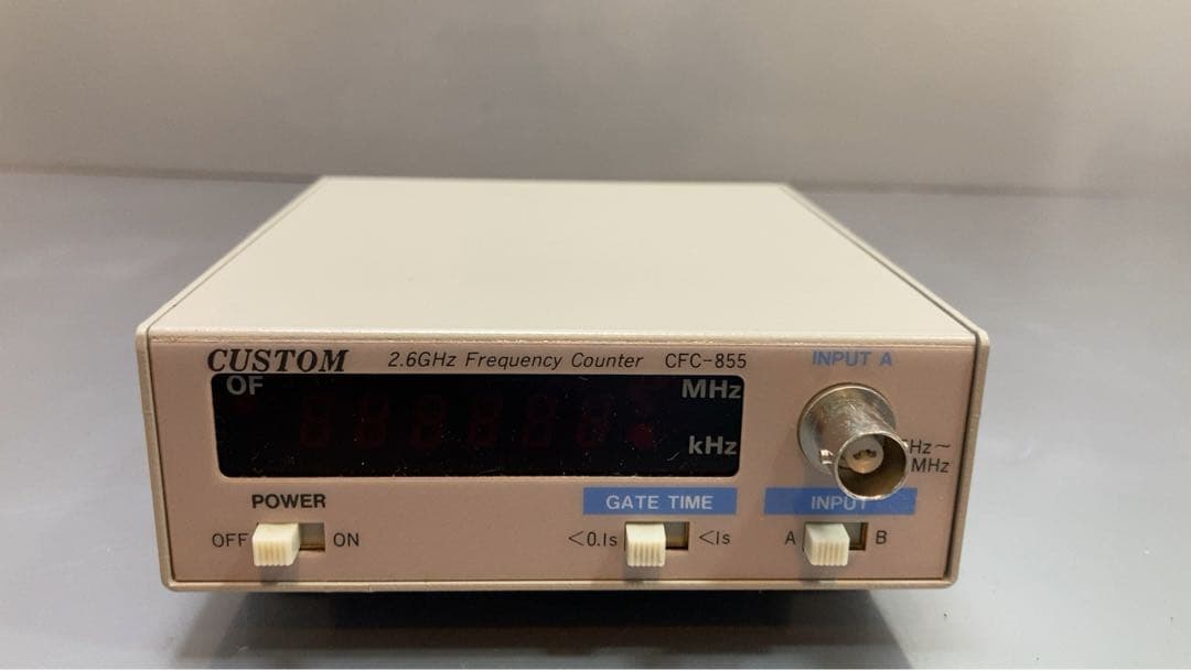 周波数カウンター　COSTOM CFC-855 2.6GHz