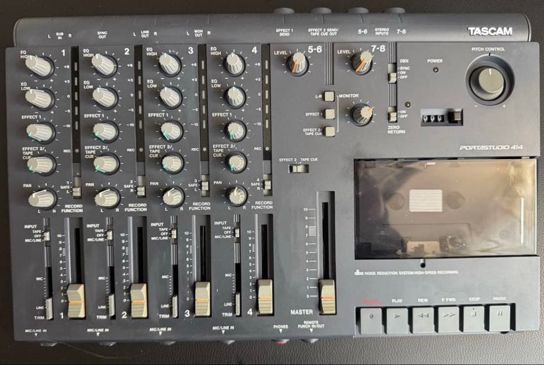 TASCAM PORTASTUDIO 414 マルチトラックレコーダー