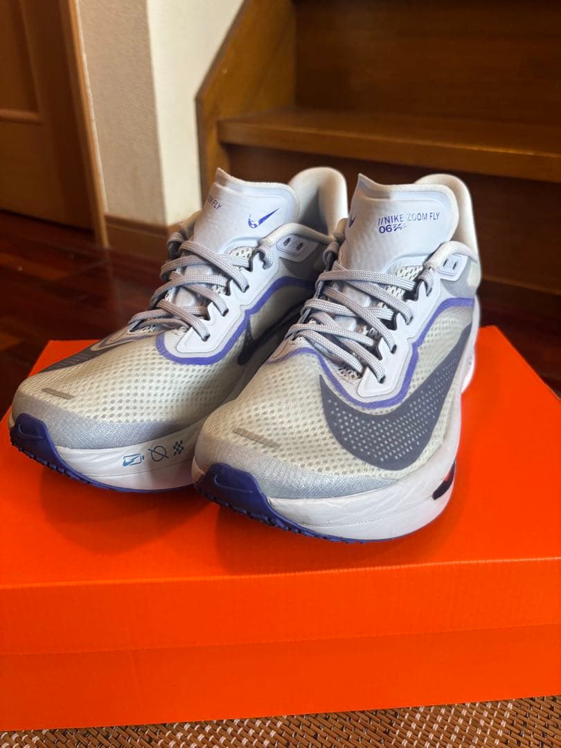 Nike Air Zoom FLY 6 25cm グレー/ブルー