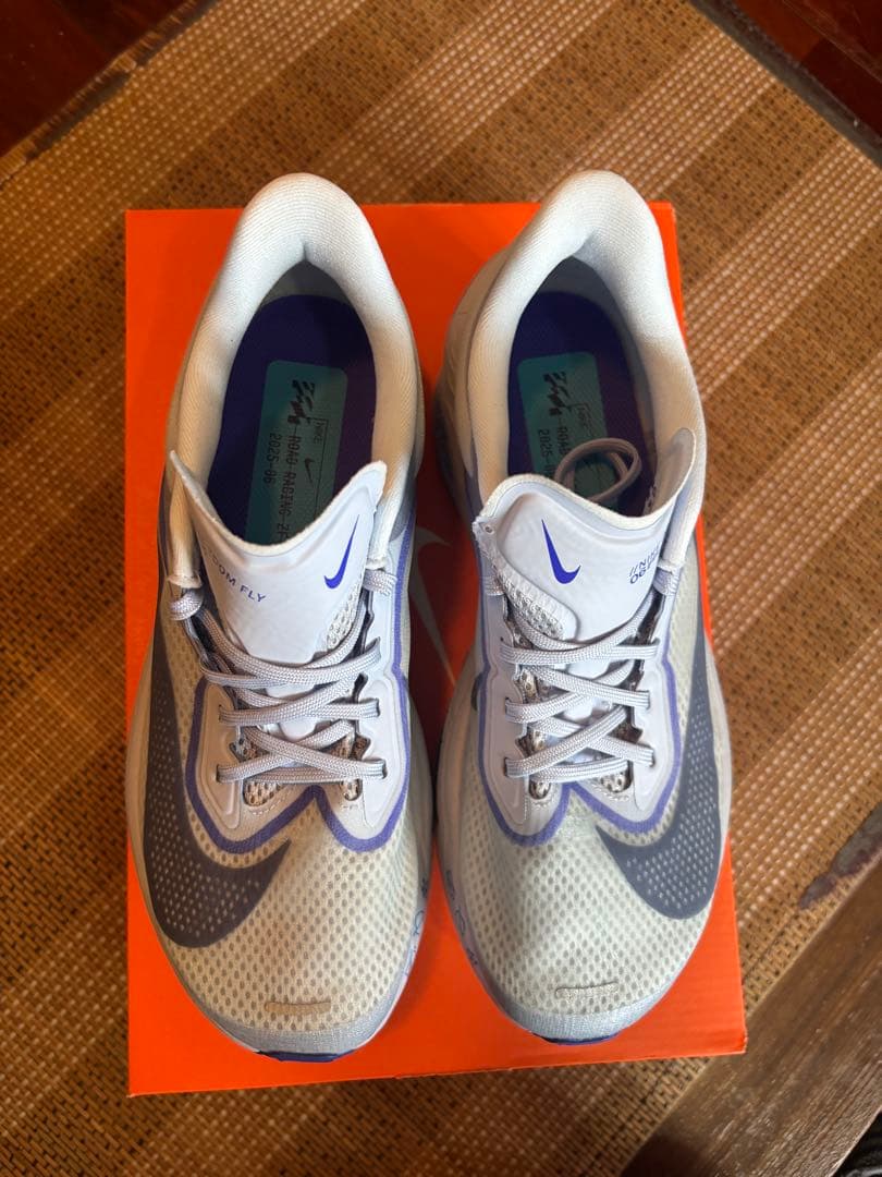 Nike Air Zoom FLY 6 25cm グレー/ブルー