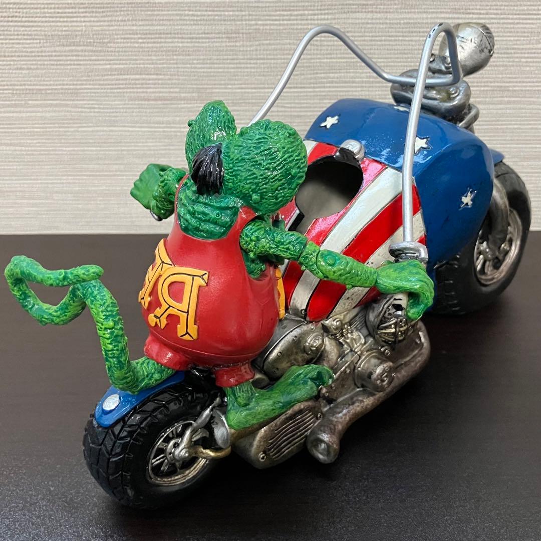 RAT FINK★チョッパー置物ハーレーミニカーホットロッド灰皿ラットフィンク