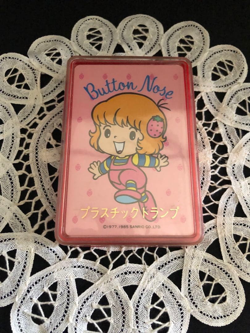 サンリオ レトロ　Button Nose ボタンノーズ　トランプ　1985年製