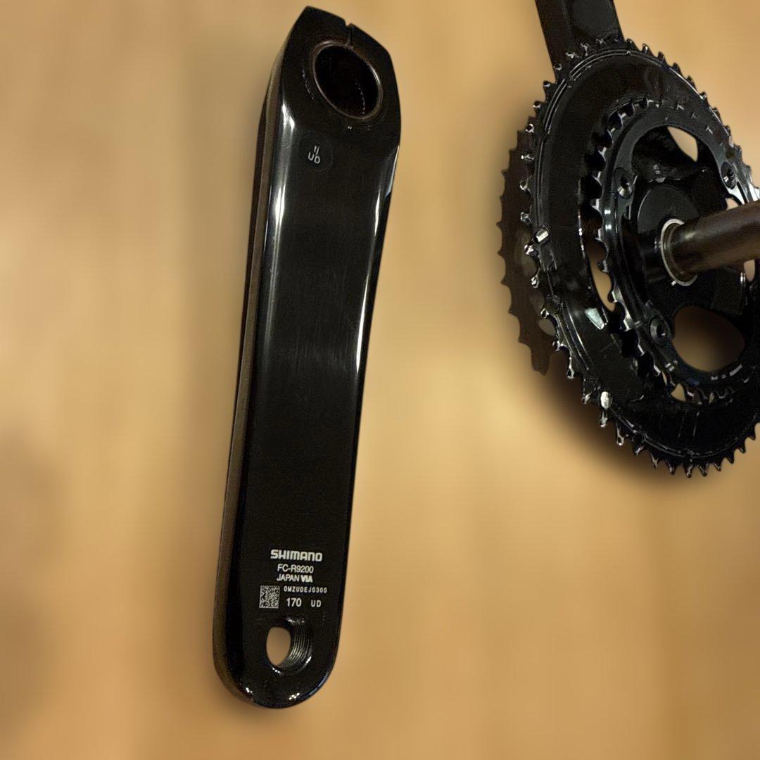 美品 DURA-ACE FC-R9200 170mm 50/34 12Sクランク