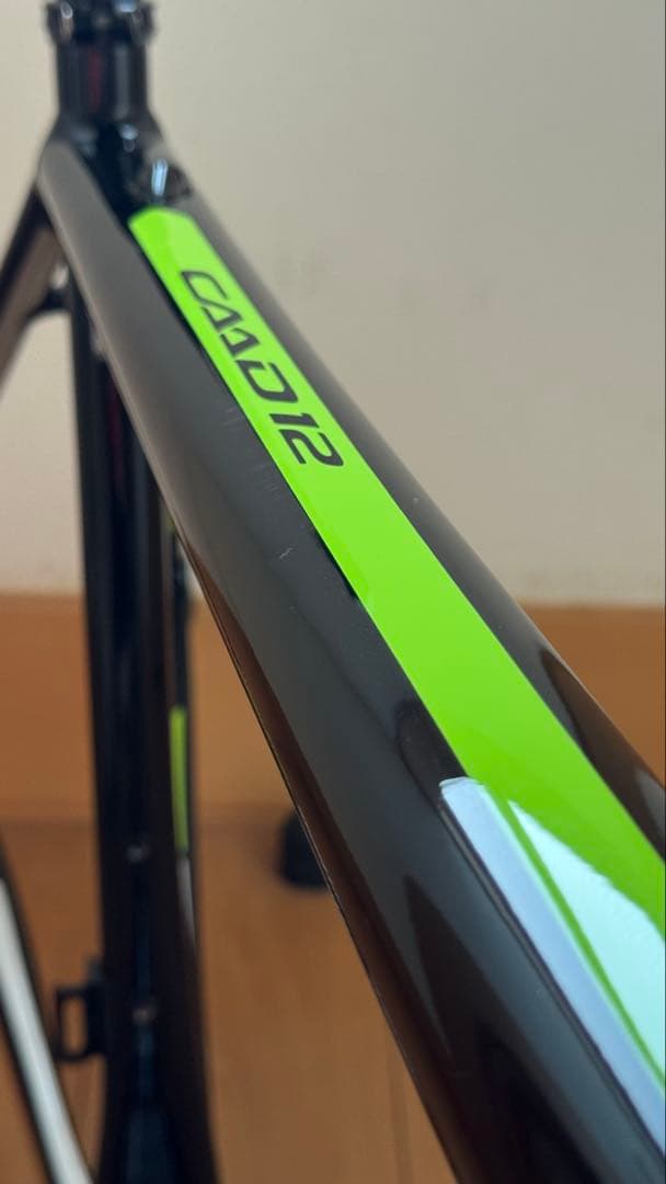 美品 cannondale caad12 48cm ブラック/グリーン