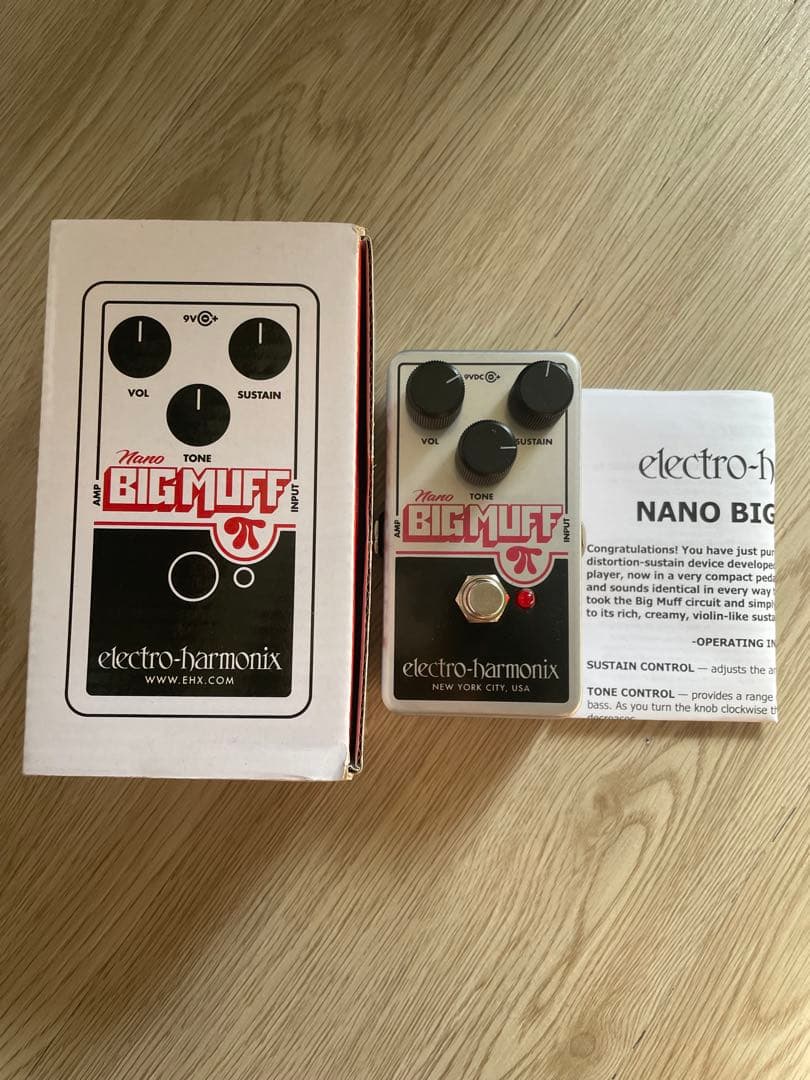electro-harmonix Nano Big Muff Pi ファズ