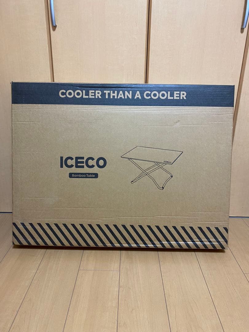 ICECO 竹製テーブル　新品未使用未開封