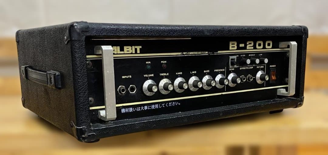 ALBIT B-200 ベース用アンプ 動作良好