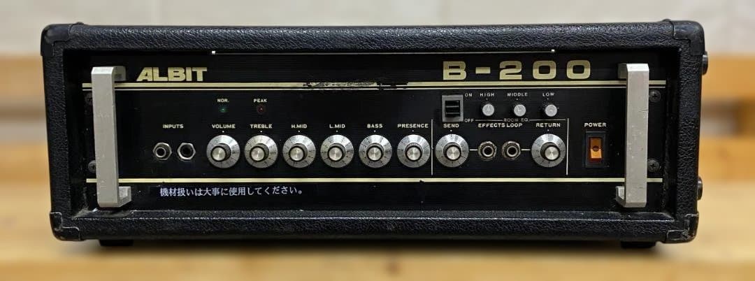 ALBIT B-200 ベース用アンプ 動作良好