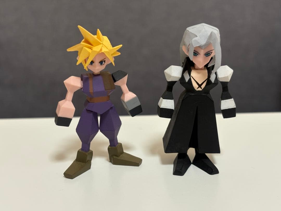 {8月末まで出品} FF7Rミニフィギュアセット(シークレット有)