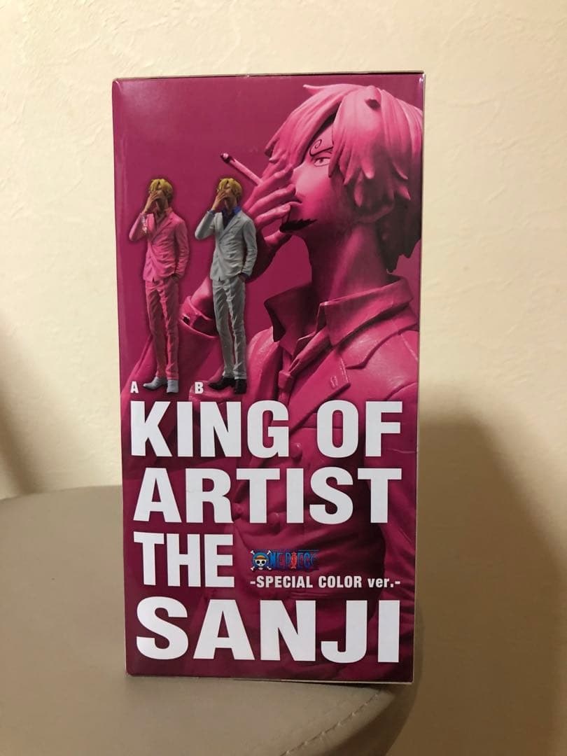 [新品未開封] ワンピースKING OF ARTIST サンジ 特別カラーピンク