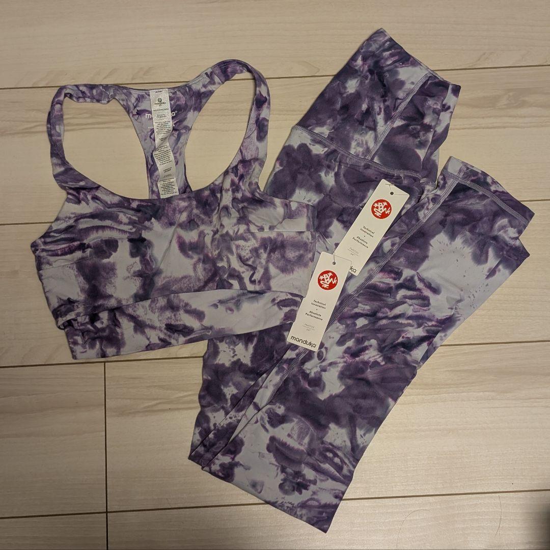 manduka レギンス&ブラ XS