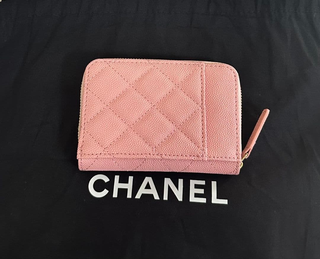 CHANELフラグメントケースケースピンクノベルティ新品