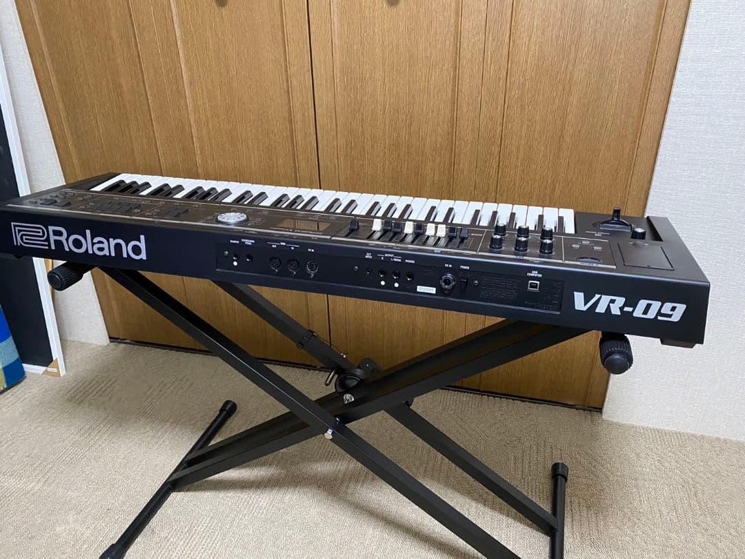 Roland VR-09-B 61鍵 コンボキーボード 純正ソフトケース付き