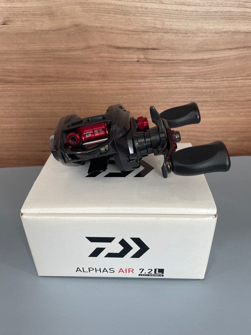 Daiwa ALPHAS AIR 7.2L ベイトリール 中古