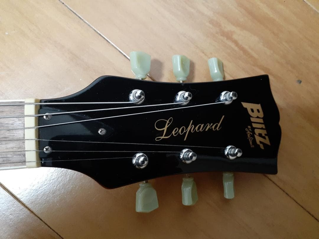 ギター GUITAR BLITZ LEOPARD LES PAUL STANDARD