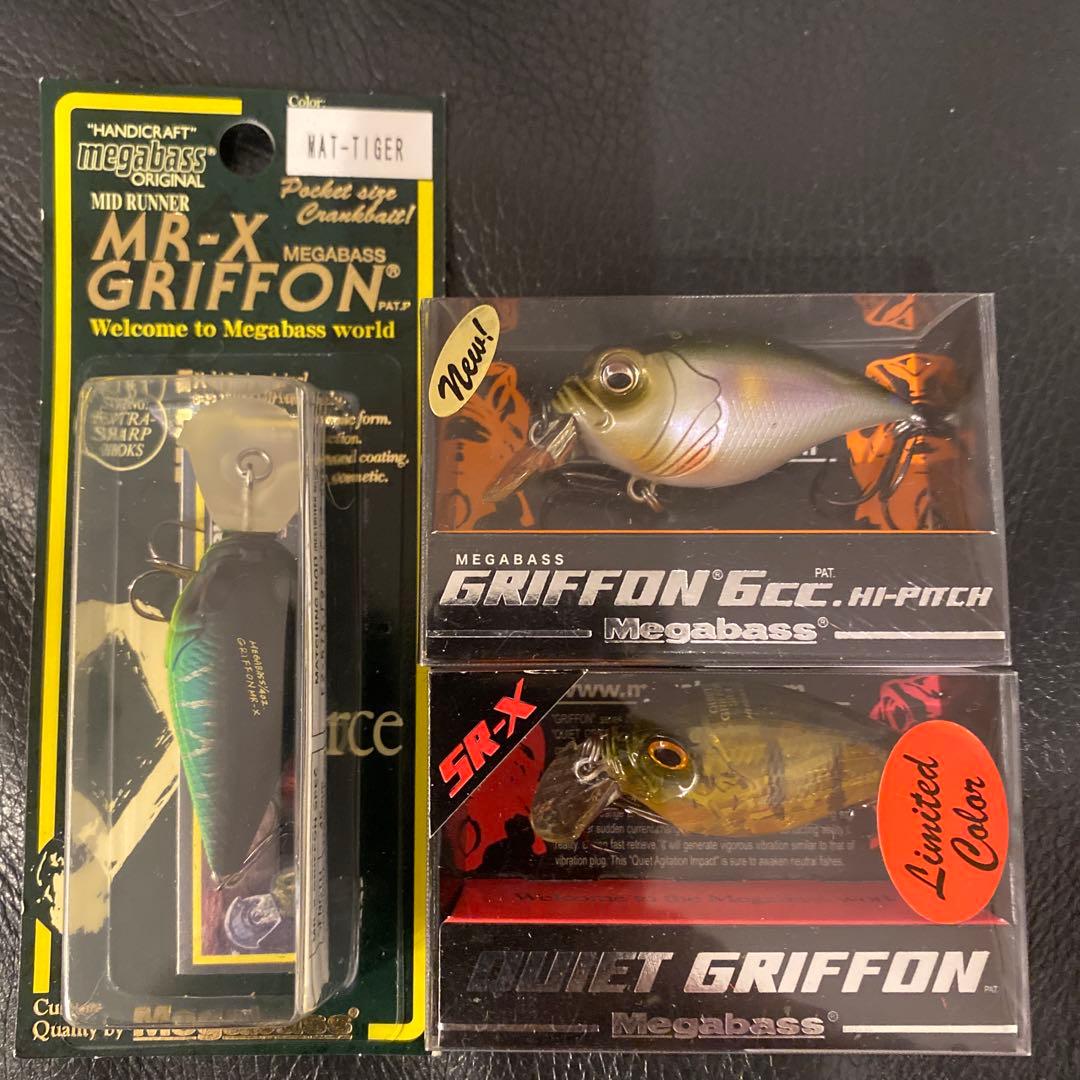[新品][未使用]Megabass GRIFFON 3点セット