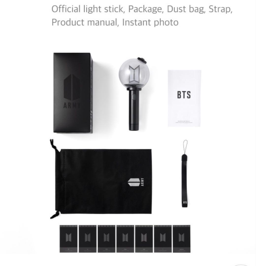 BTS OFFICIAL LIGHT STICK VER.4 ペンライトSET