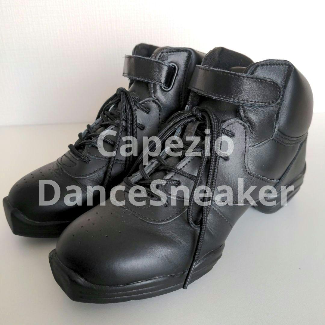 未使用級 カペジオ Capezio ダンススニーカー DS01 24.5cm 黒