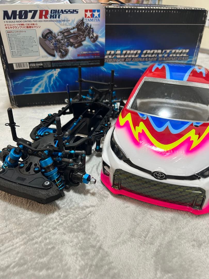 Tamiya M07R Mシャーシ OH済み 新品シャーシ、足回り タミヤ