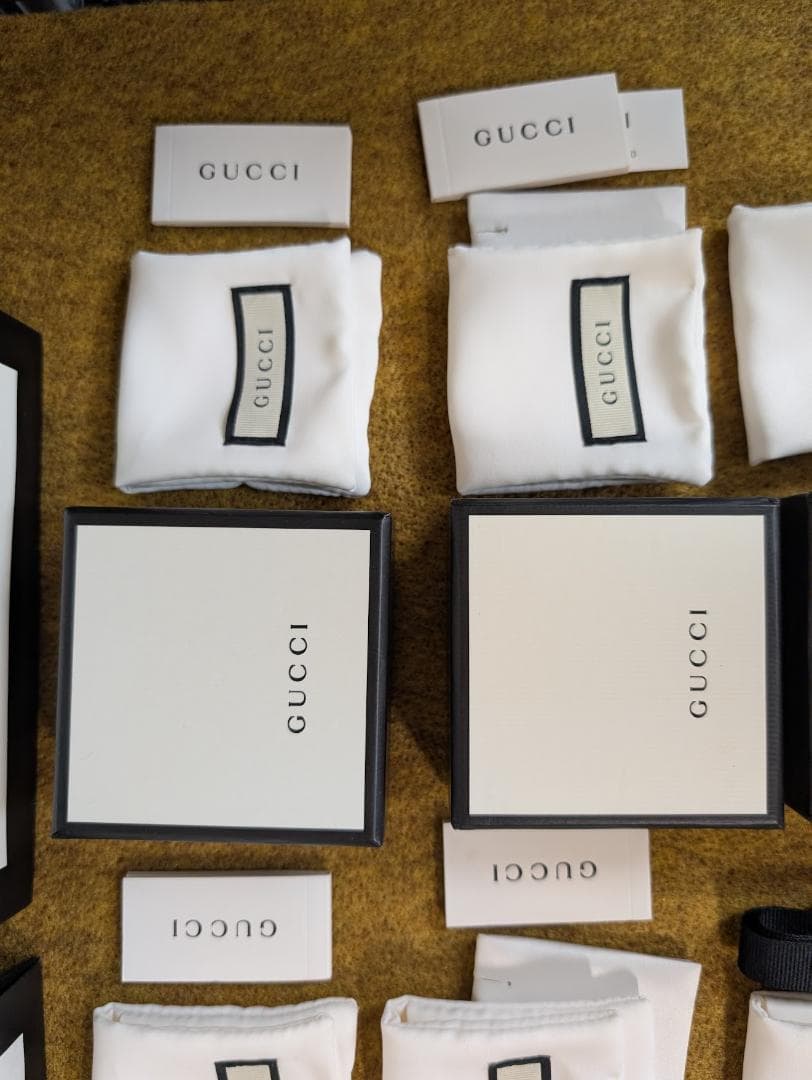 まとめ売り　セット　GUCCI　グッチ　空箱　保存袋　ボックス　ショップ袋