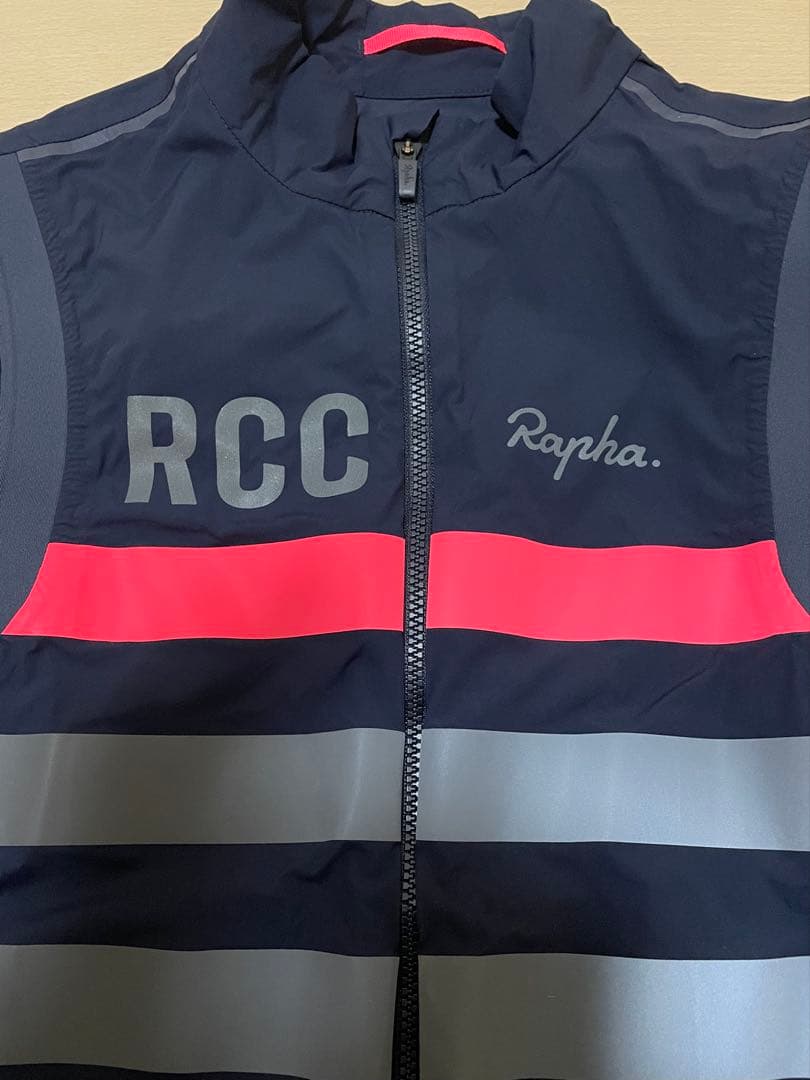 Rapha RCC プロチーム ライトウェイト ジレ Sサイズ ダークネイビー