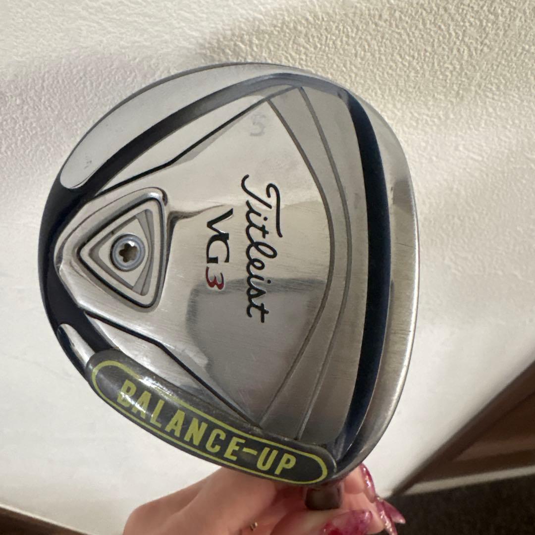 Titleist VG3のレディース用フェアウェイウッド3本セット