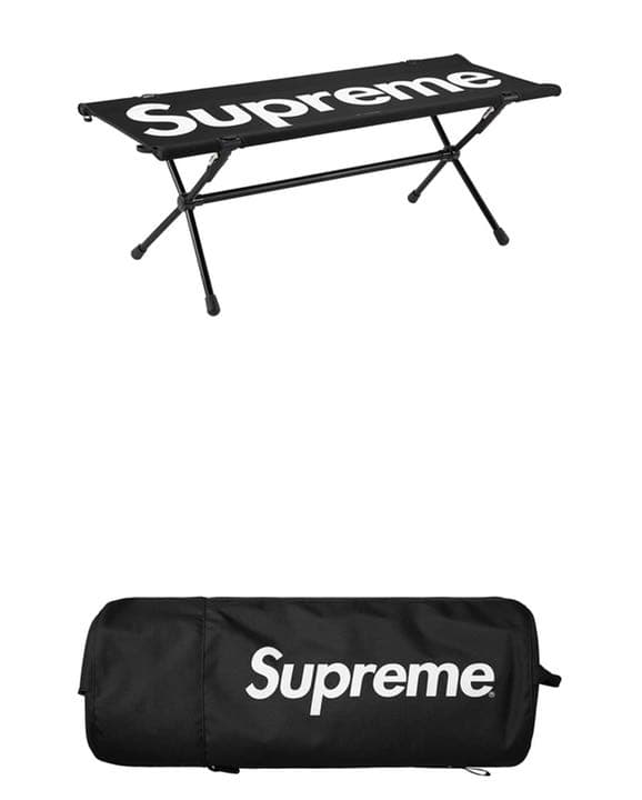 テーブル・チェア・ハンモック Supreme helinox bench one black