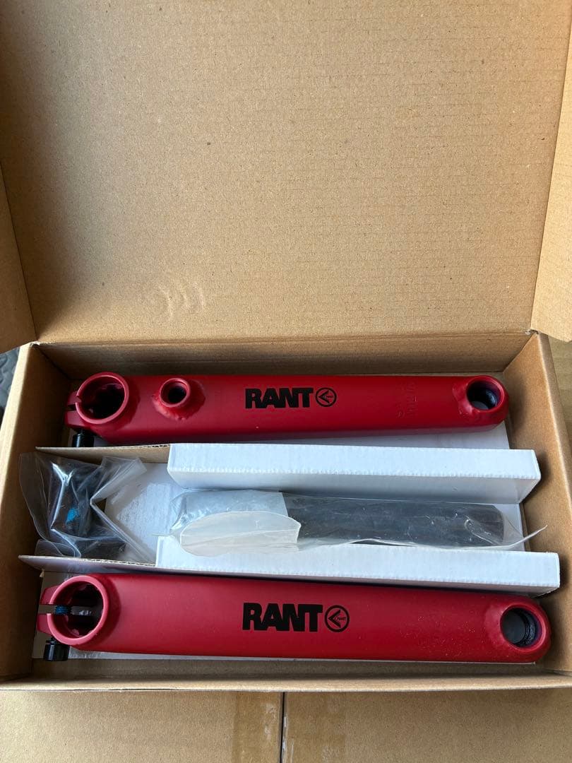 BMXクランクセット「RANT 」175mm 新品