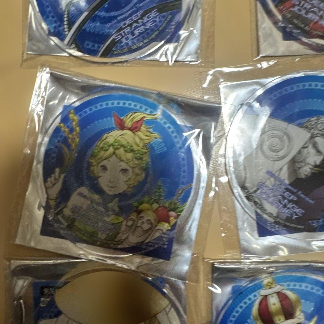 真・女神転生 DSJ 仲魔アクリルコースター ９種　未使用　ペルソナ　ATLUS