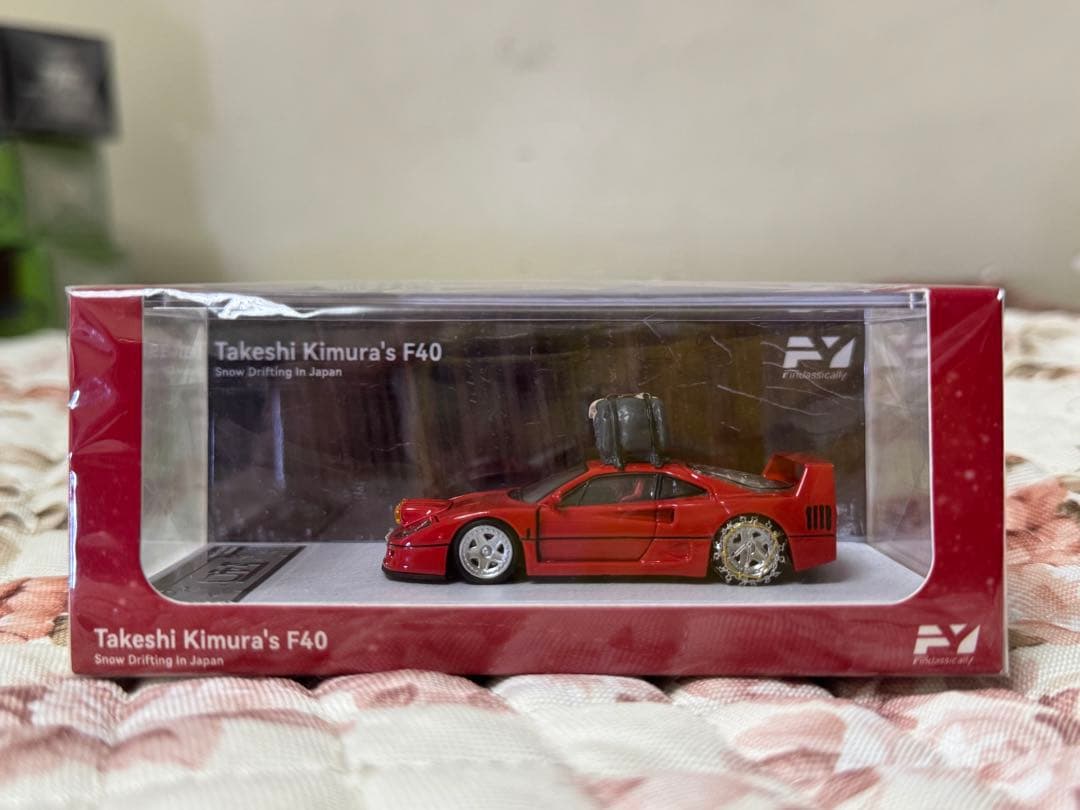 Finclassically 1/64 フェラーリ F40 木村武士 雪山激走