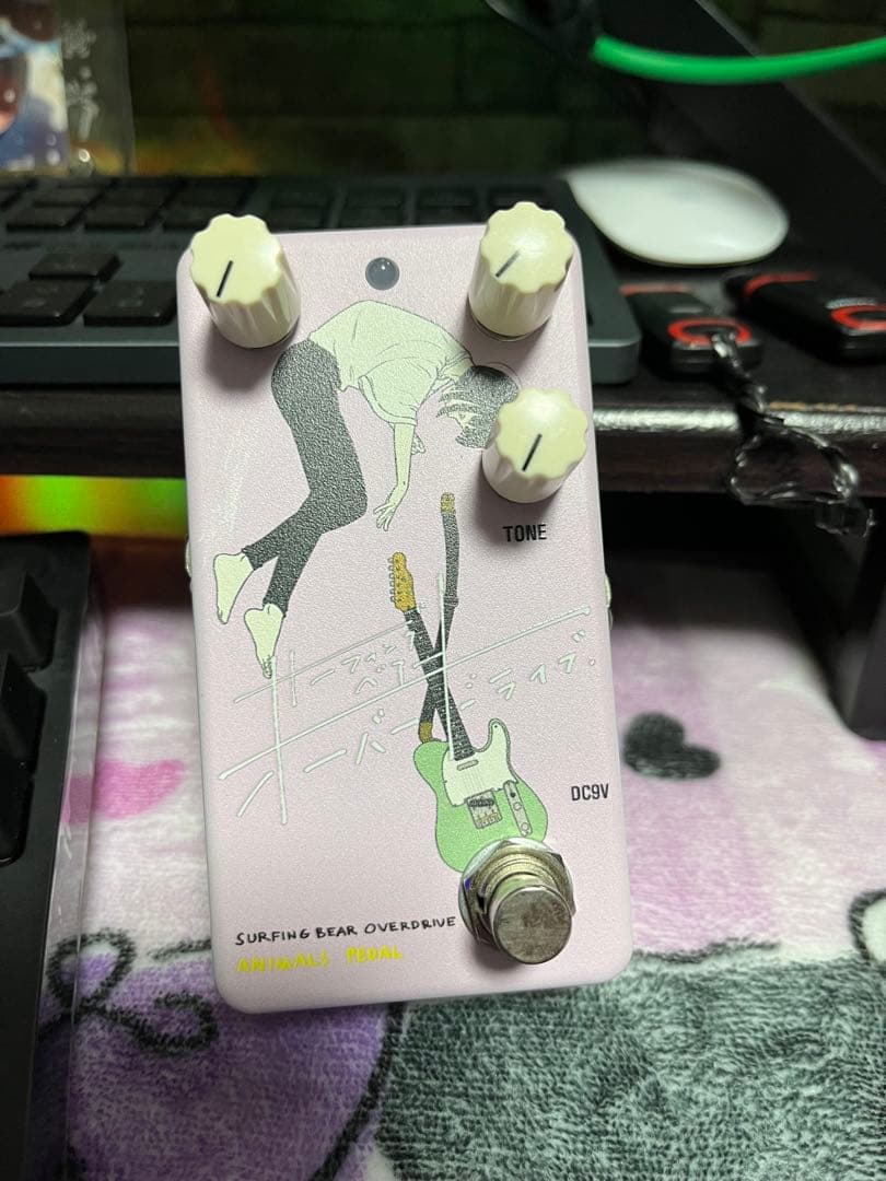 ギター Animals Pedal Surfing Bear Overdrive