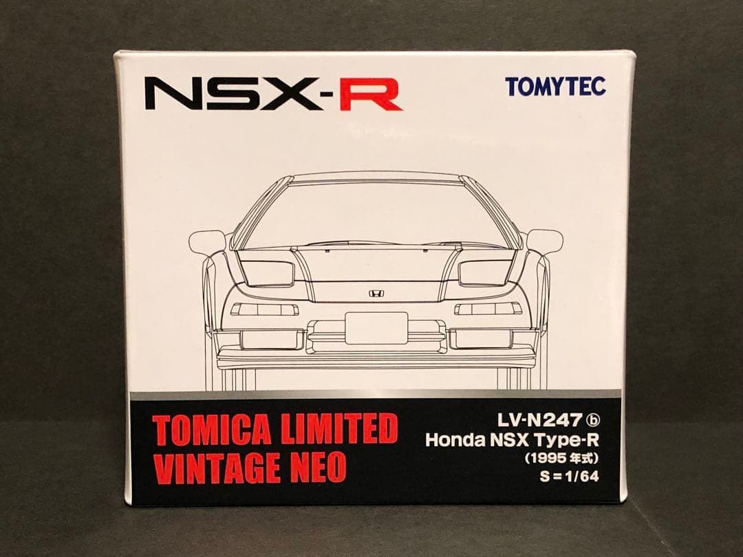トミカリミテッドヴィンテージNEO ホンダ NSX タイプR 1995 ホワイト