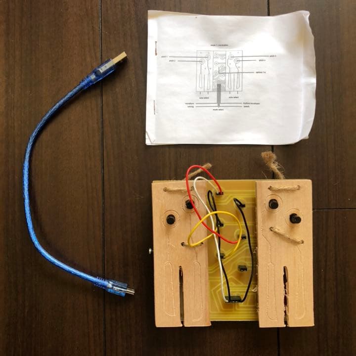 garageメーカーのセミモジュラーシンセ。