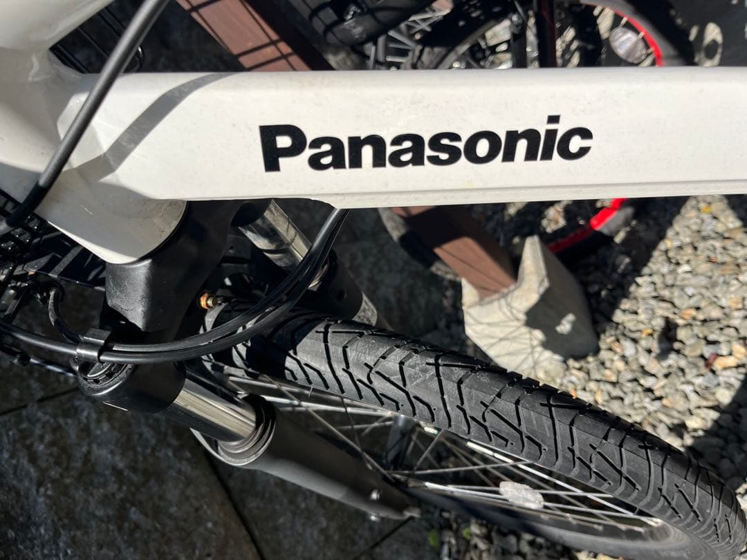 Panasonic 電動アシスト自転車 ホワイト
