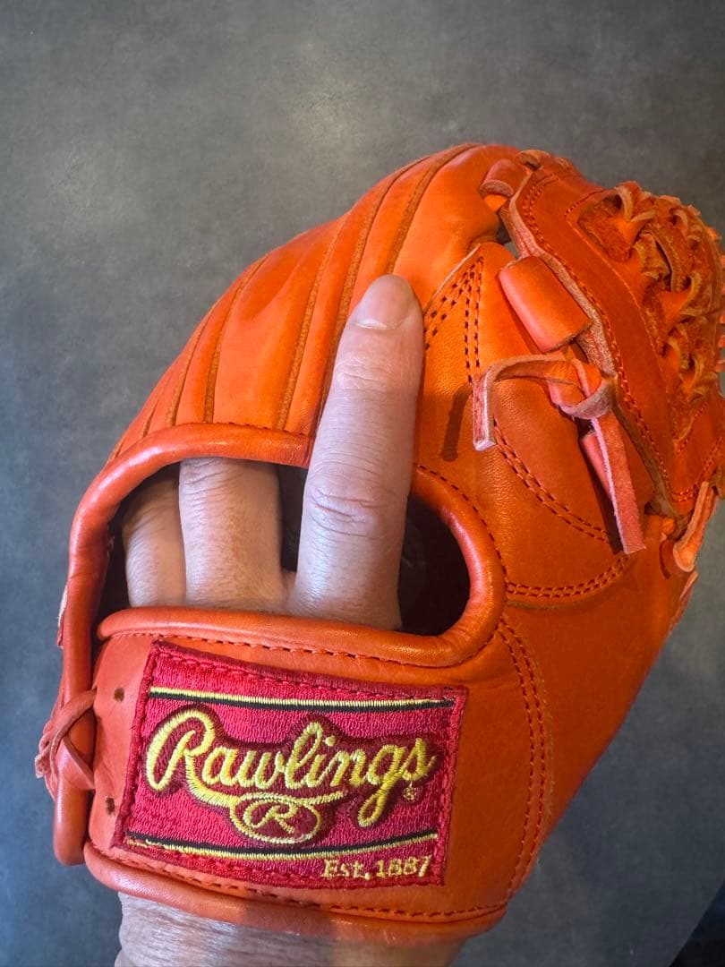 Rawlingsローリングス★本革グラブ右利き用USED