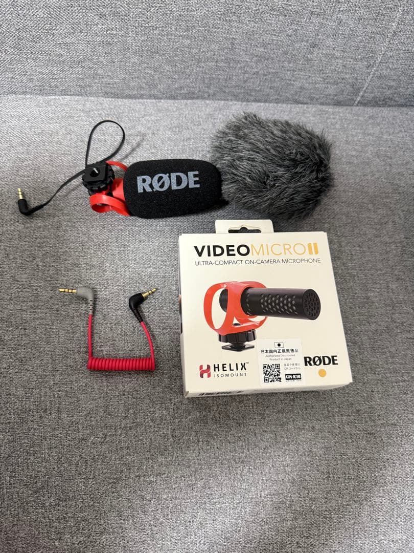 RØDE VideoMicro II カメラ用マイク