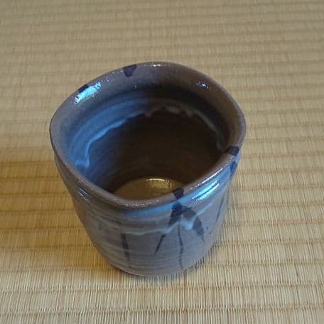 A 37 茶道 火入 絵唐津・中里重利 ( 新品未使用品 )