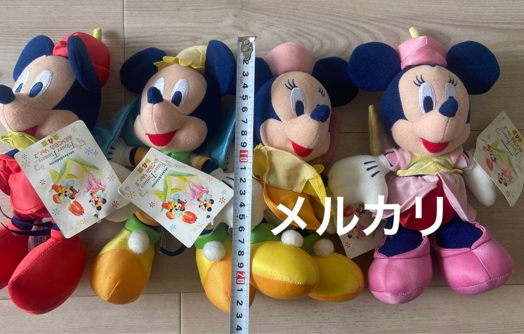 Disney SEGA ぬいぐるみ　非売品　レトロ　ミッキー　ミニー　ディズニー